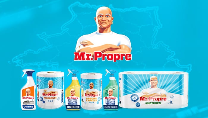 Mr. Propre Essuie-Tout : référencement et déploiement en France